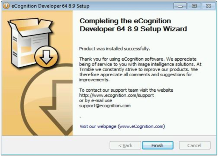 Installing the eCognition Developer Client